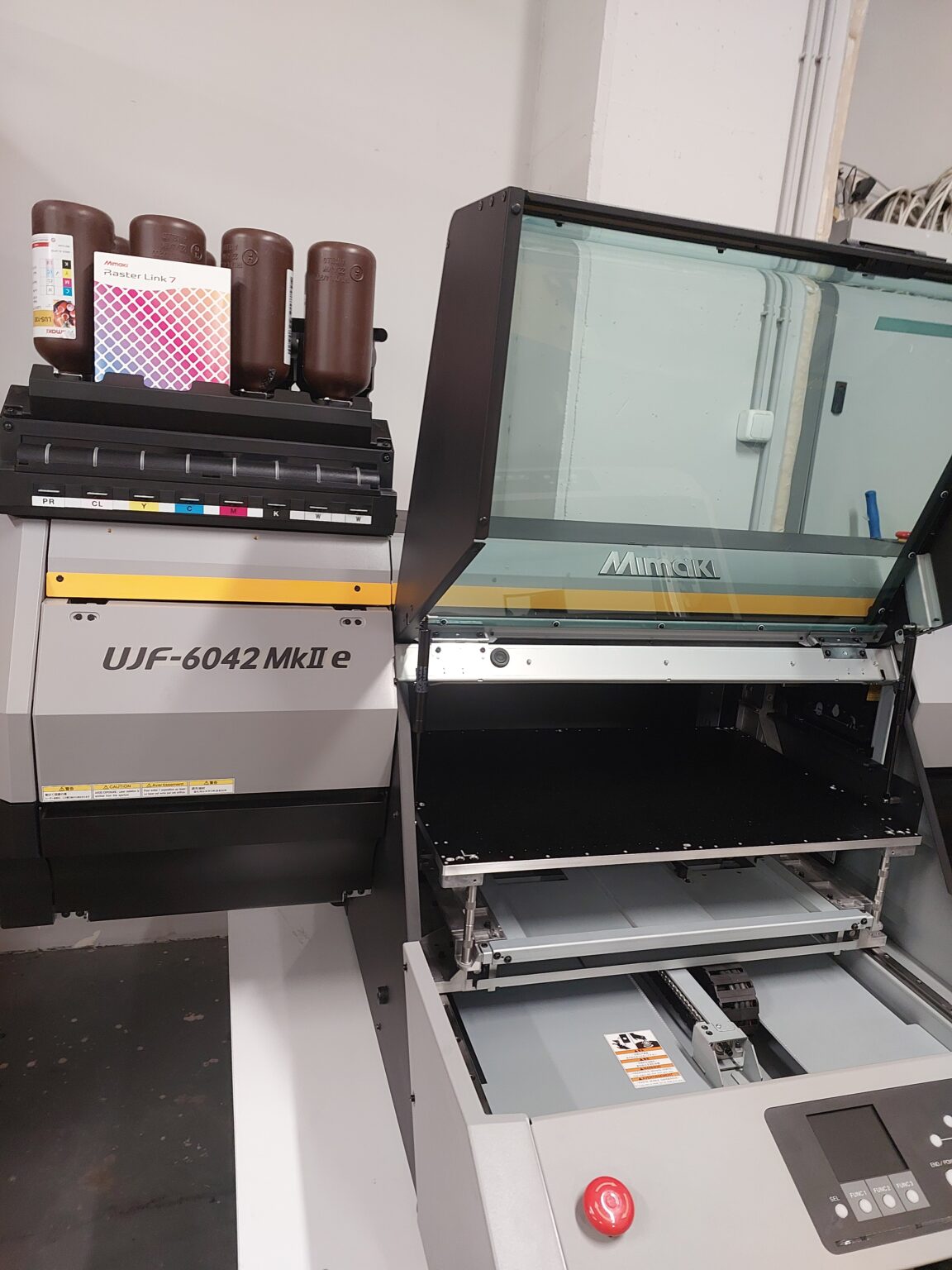 Mimaki UJF-6042 MkII e UV-LED Flatbed Baskı Makinesi – SDS – 2. El UV ve Dijital Baskı ...